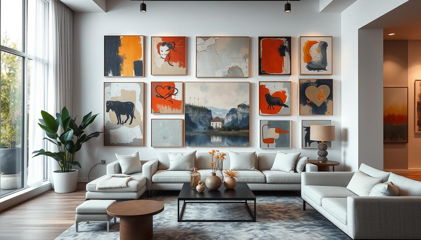 Ściany w salonie: 25+ pomysłów na modne i efektowne wykończenie